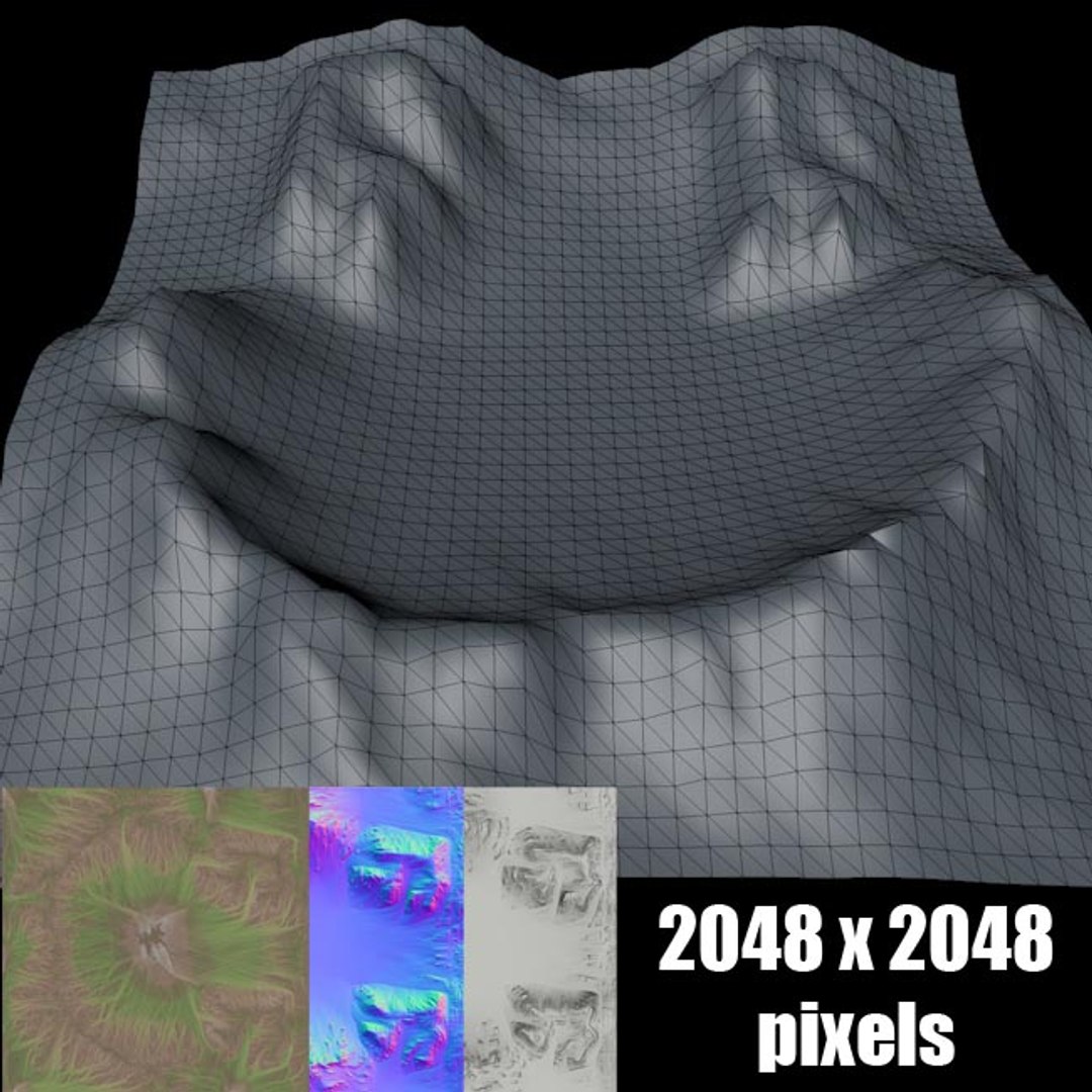 Maya Mountain Maps Terrain