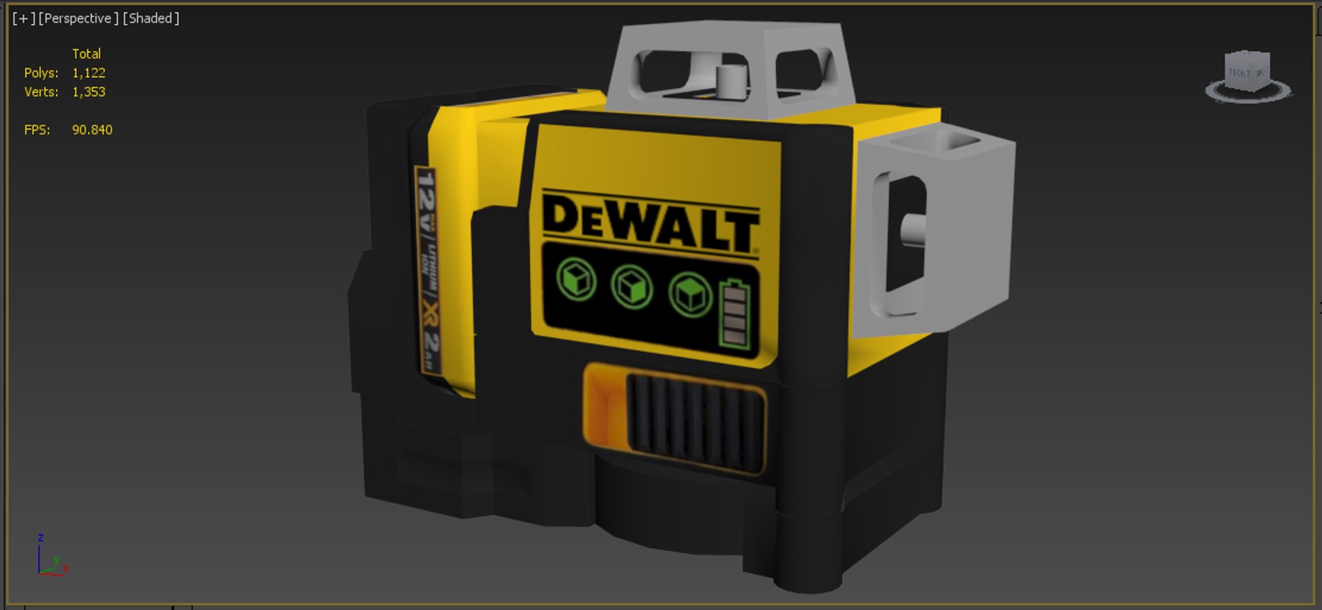 Green Line Laser 3D Model - TurboSquid 1329908