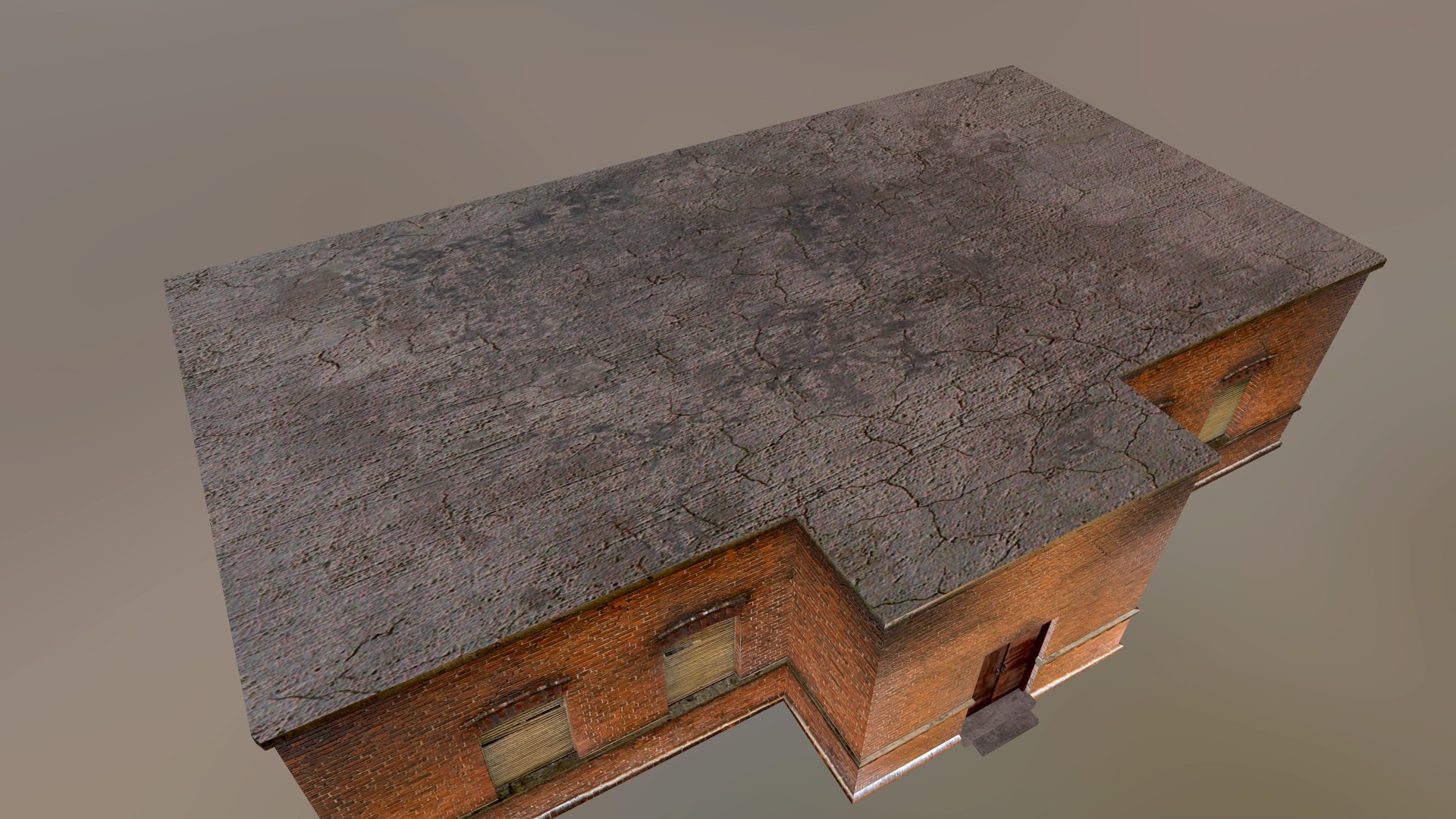 Old Building 3D Model - TurboSquid 1517253