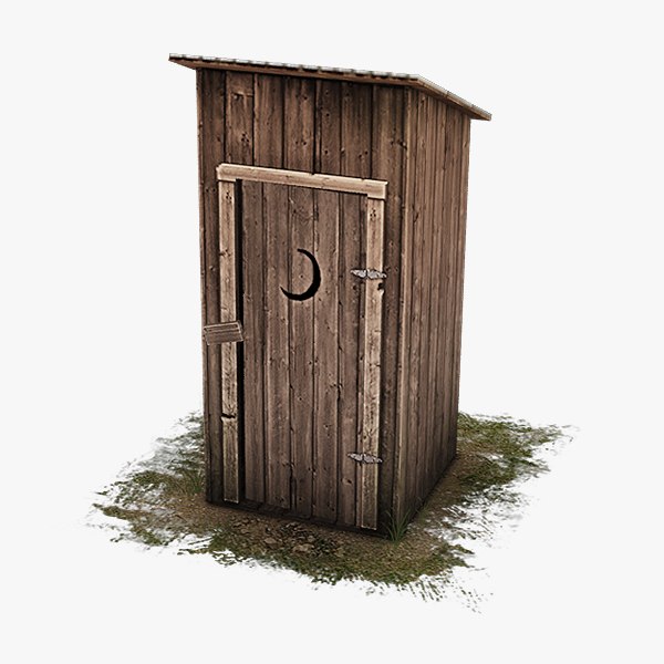 Outhouse 3D Models for Download | TurboSquid