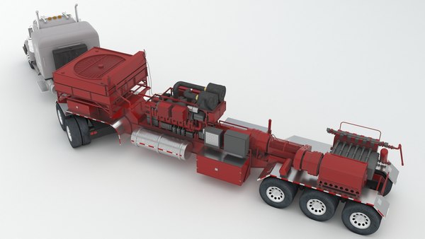 Frac Pack: Pumper, Blender, Sandhog and Missile 3D model - TurboSquid ...