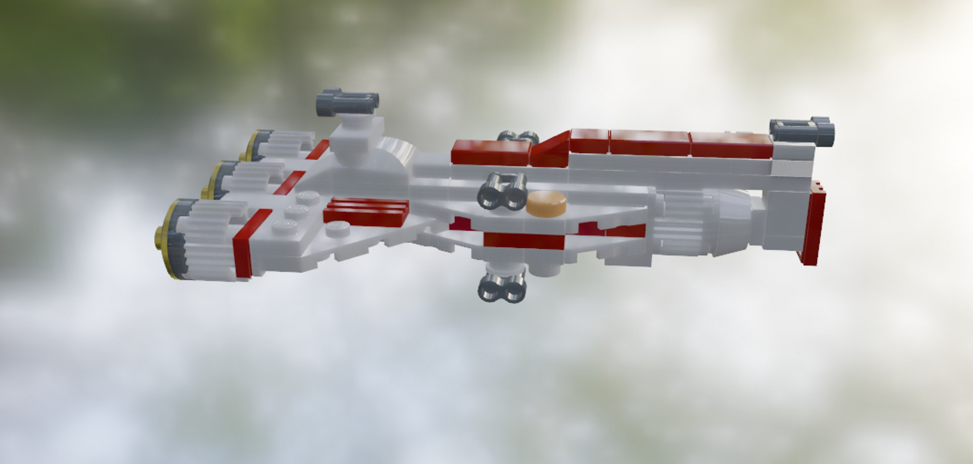 3D LEGO Consular Cruiser Model - TurboSquid 2271309