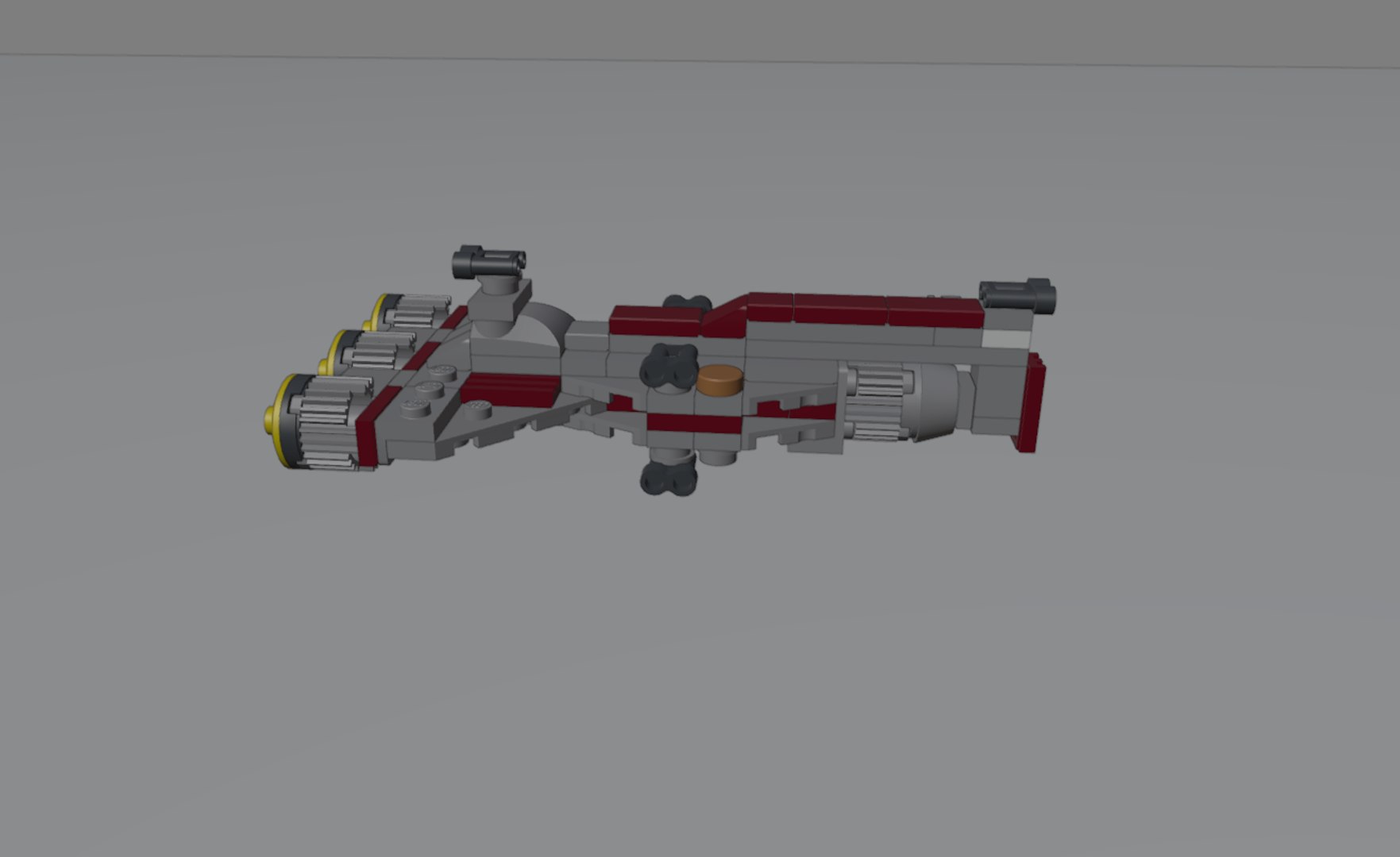 3D LEGO Consular Cruiser Model - TurboSquid 2271309