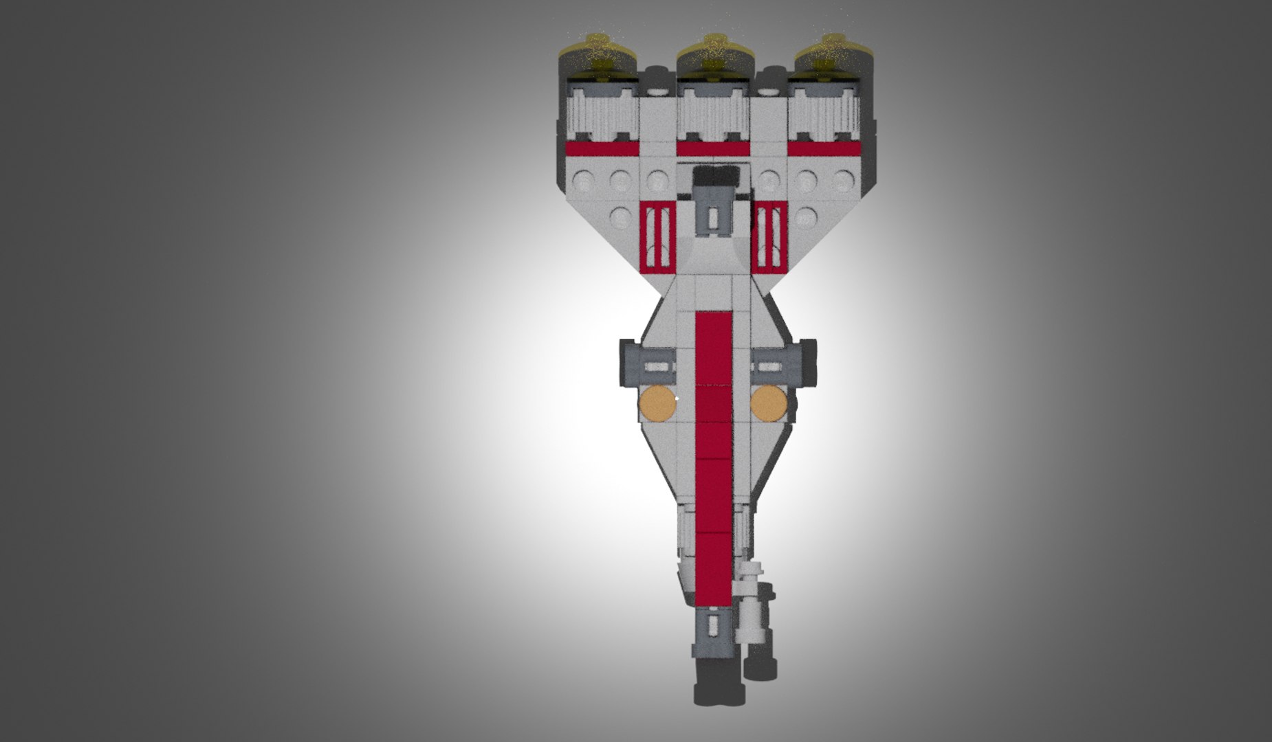 3D LEGO Consular Cruiser Model - TurboSquid 2271309