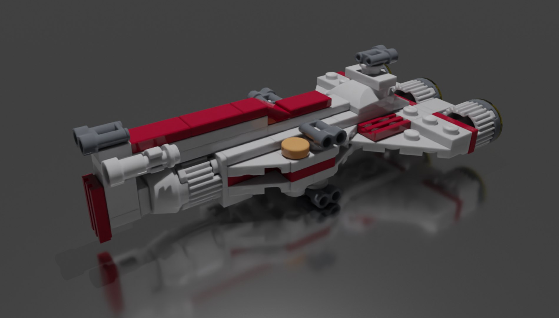 3D LEGO Consular Cruiser Model - TurboSquid 2271309