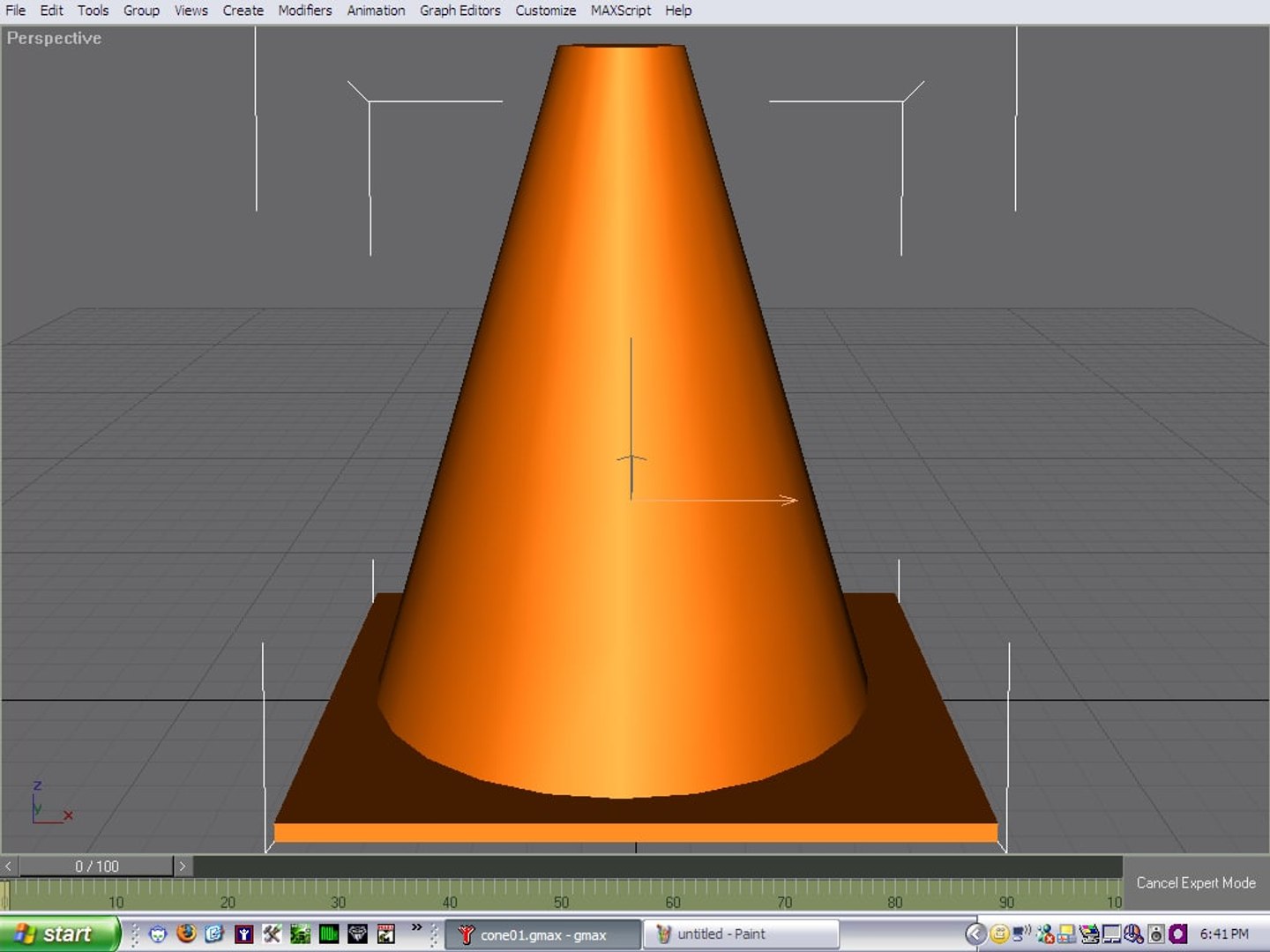 Free Max Model Cone