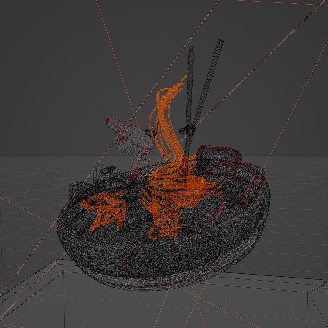 Ramen Instant Noodles Food 3D Model - TurboSquid 2304036