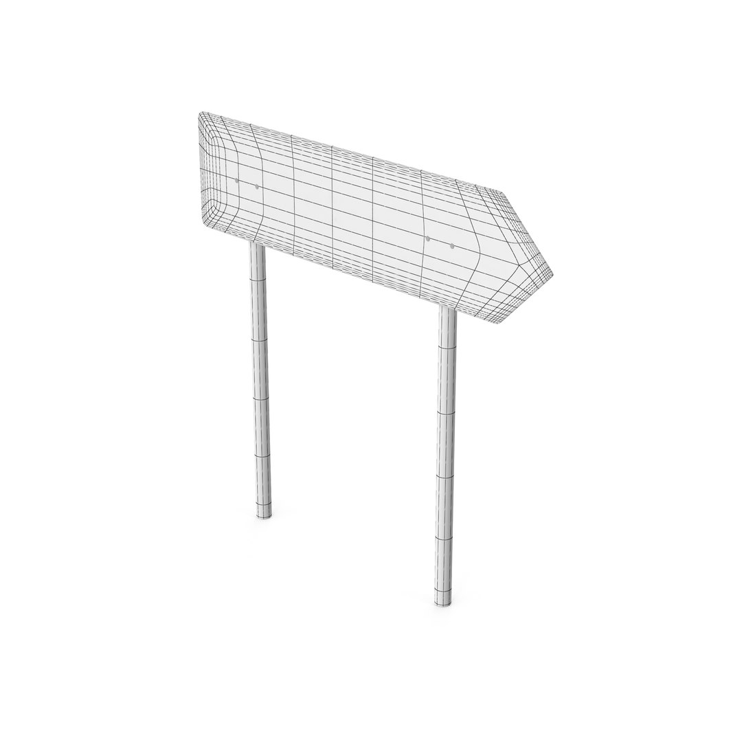Highway Road Sign 3D Model - TurboSquid 2031445