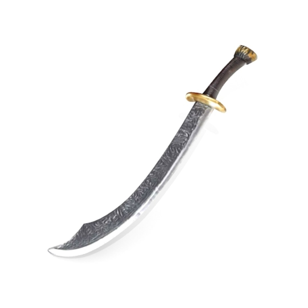 Arabian Sword Model - TurboSquid 1296070
