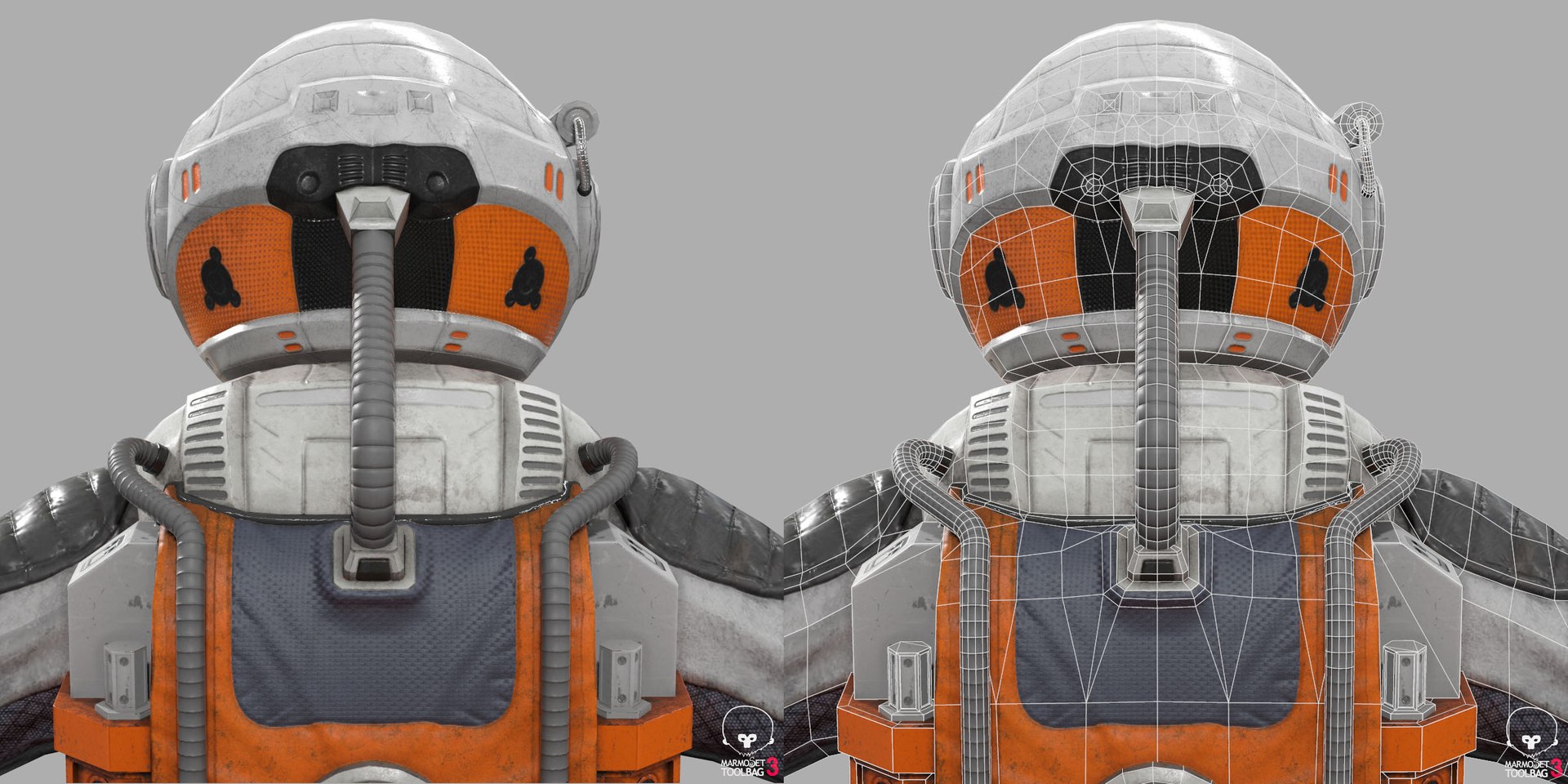 3d Model Unity Space Suit