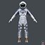 3d model unity space suit