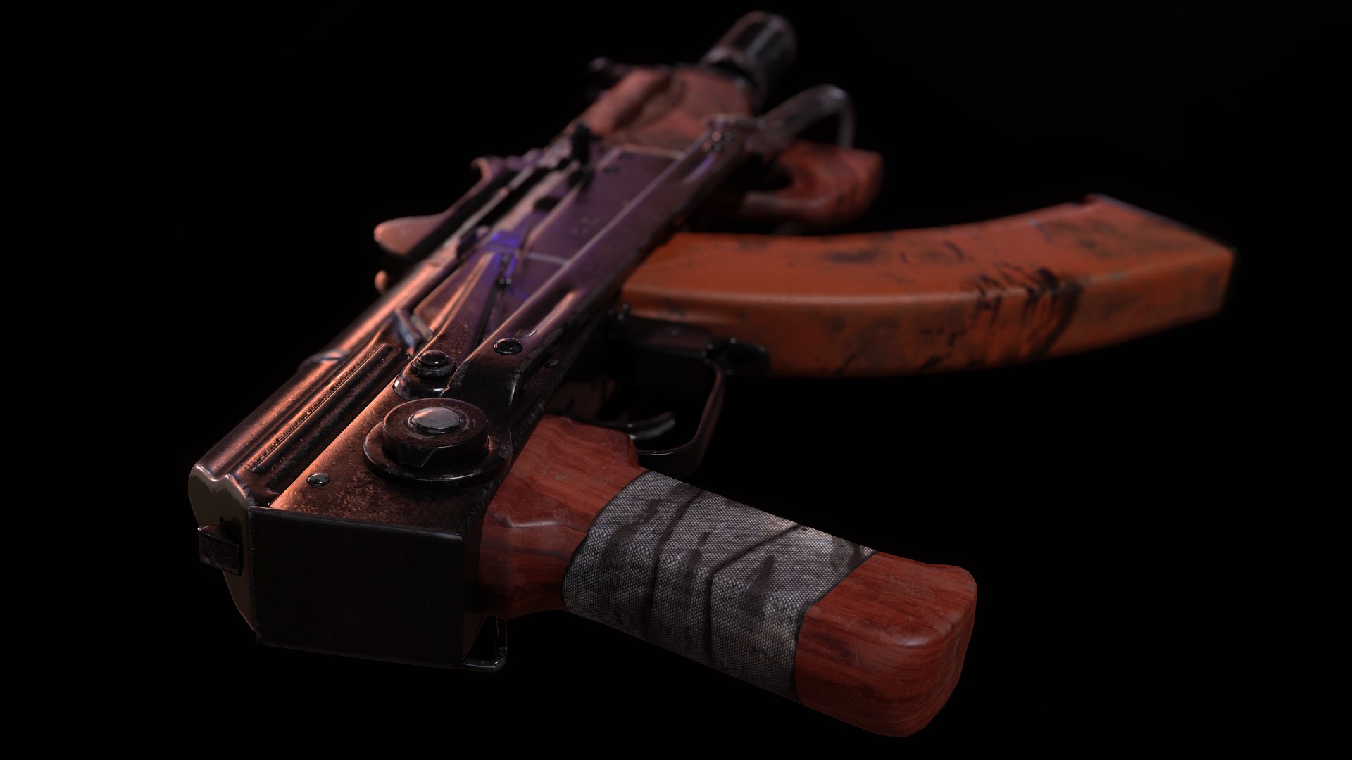 3D Akmsu Rifle - TurboSquid 1263915