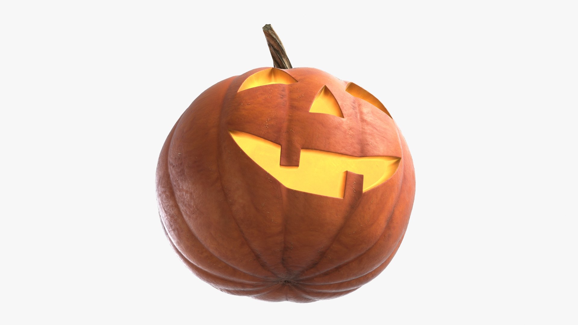 3D Jack-o-lantern Pumpkin Head 1 - TurboSquid 1446592