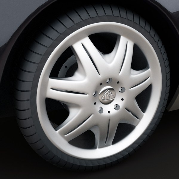maybach 62s 3d model