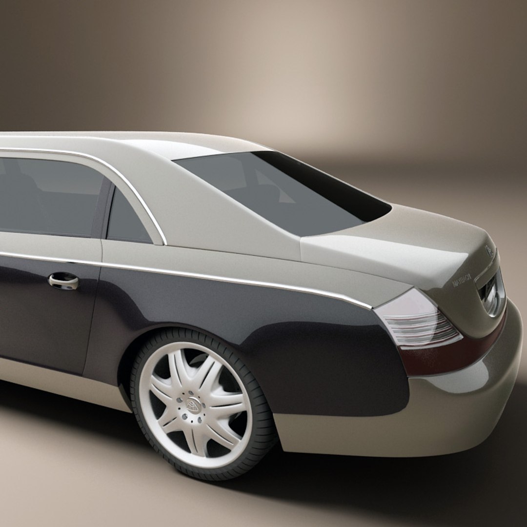 Maybach 62s 3d Model