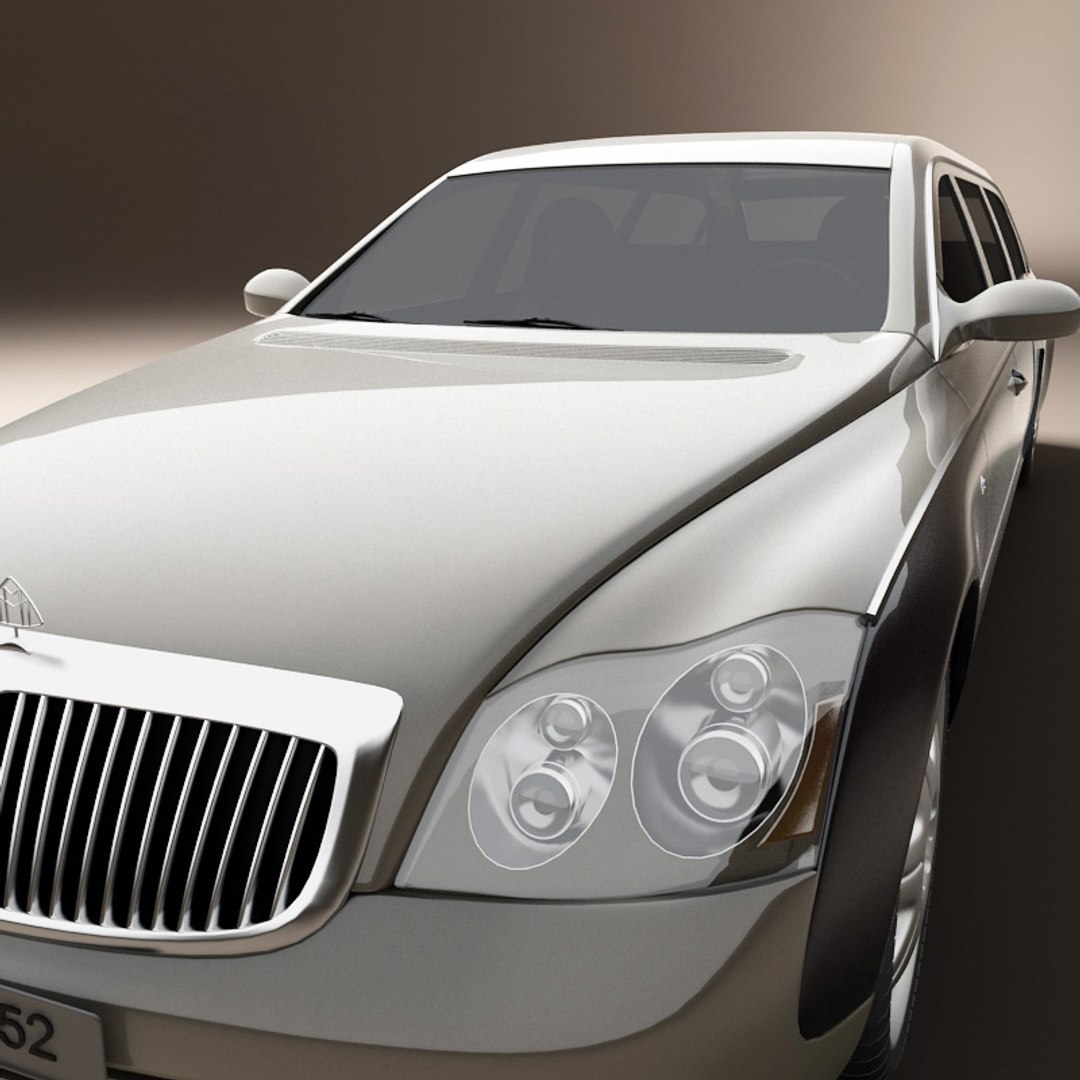 Maybach 62s 3d Model