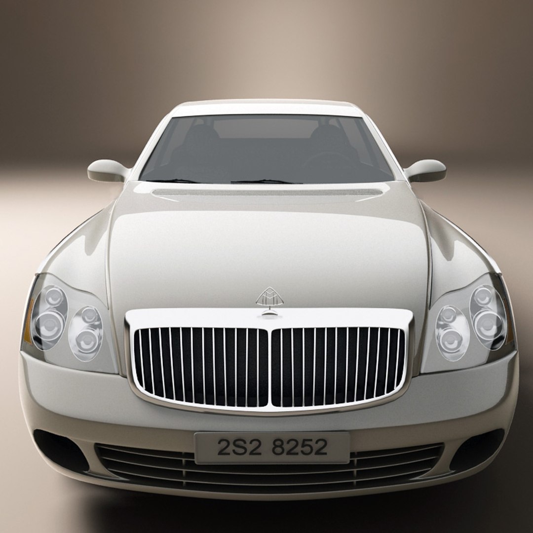 Maybach 62s 3d Model