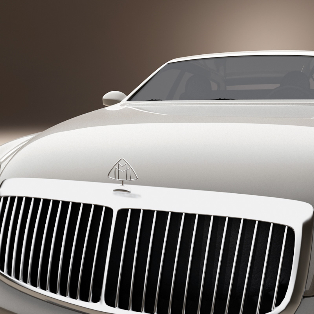 maybach 62s 3d model