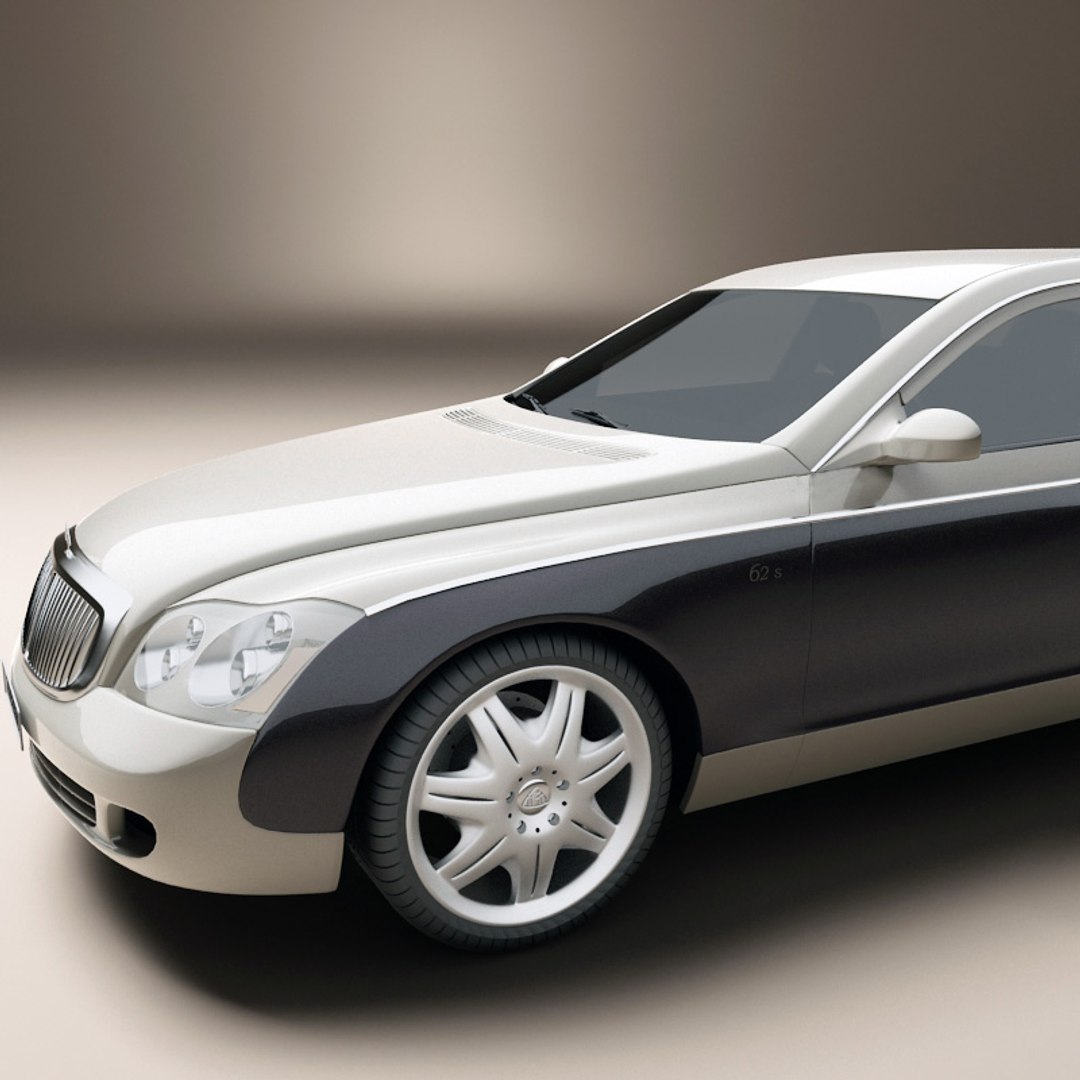 Maybach 62s 3d Model