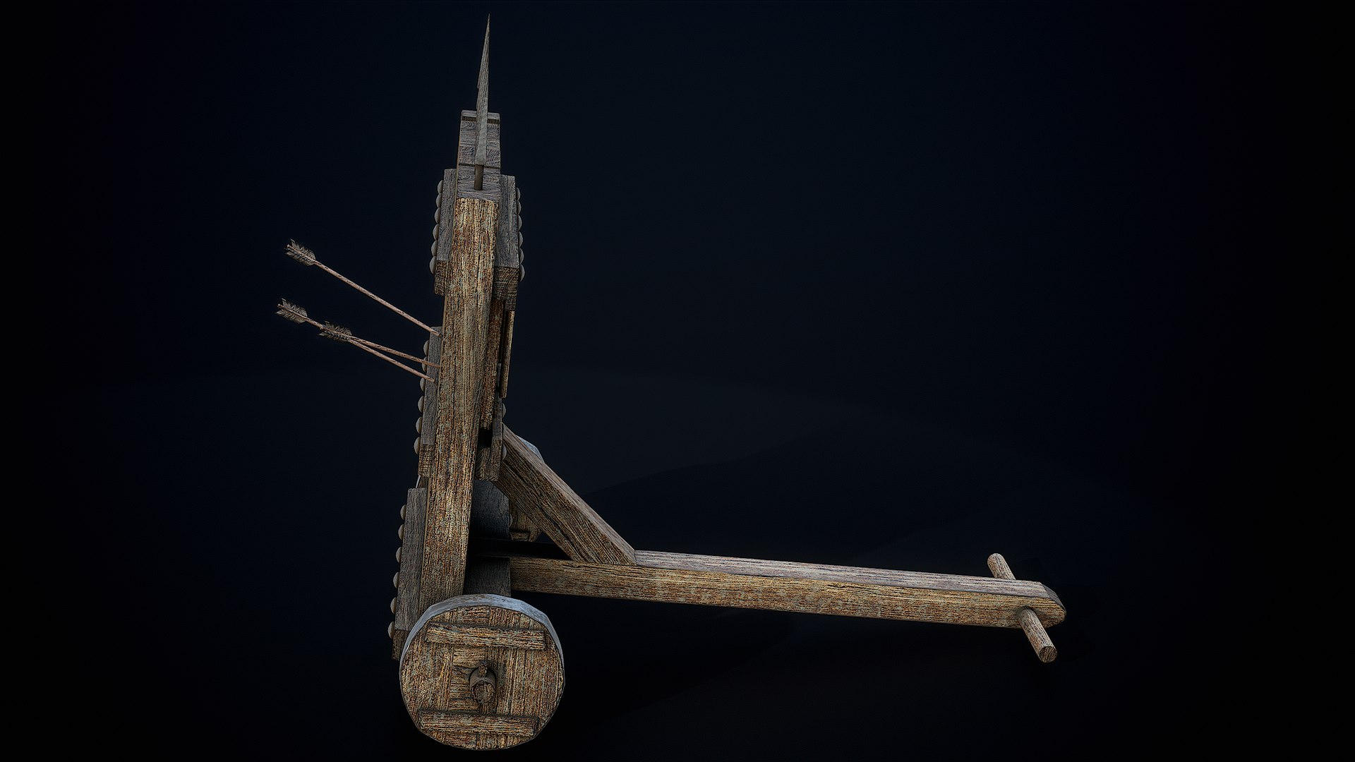 Medieval Siege Shield Mantelet PBR 3D Model - TurboSquid 2032193