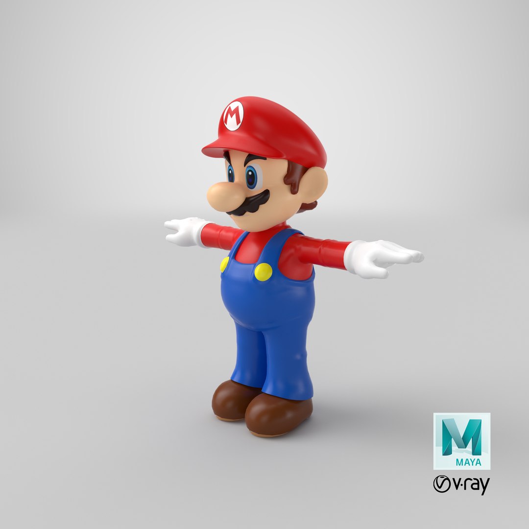 Mario bros 3D - TurboSquid 1565922