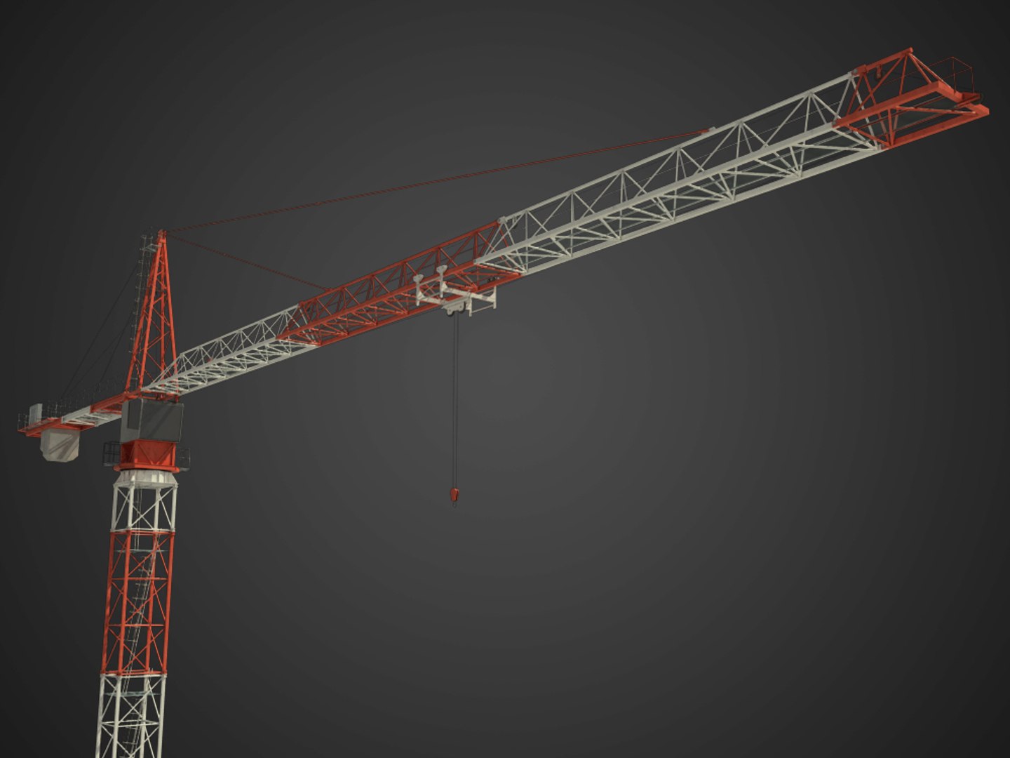 3ds Tower Crane