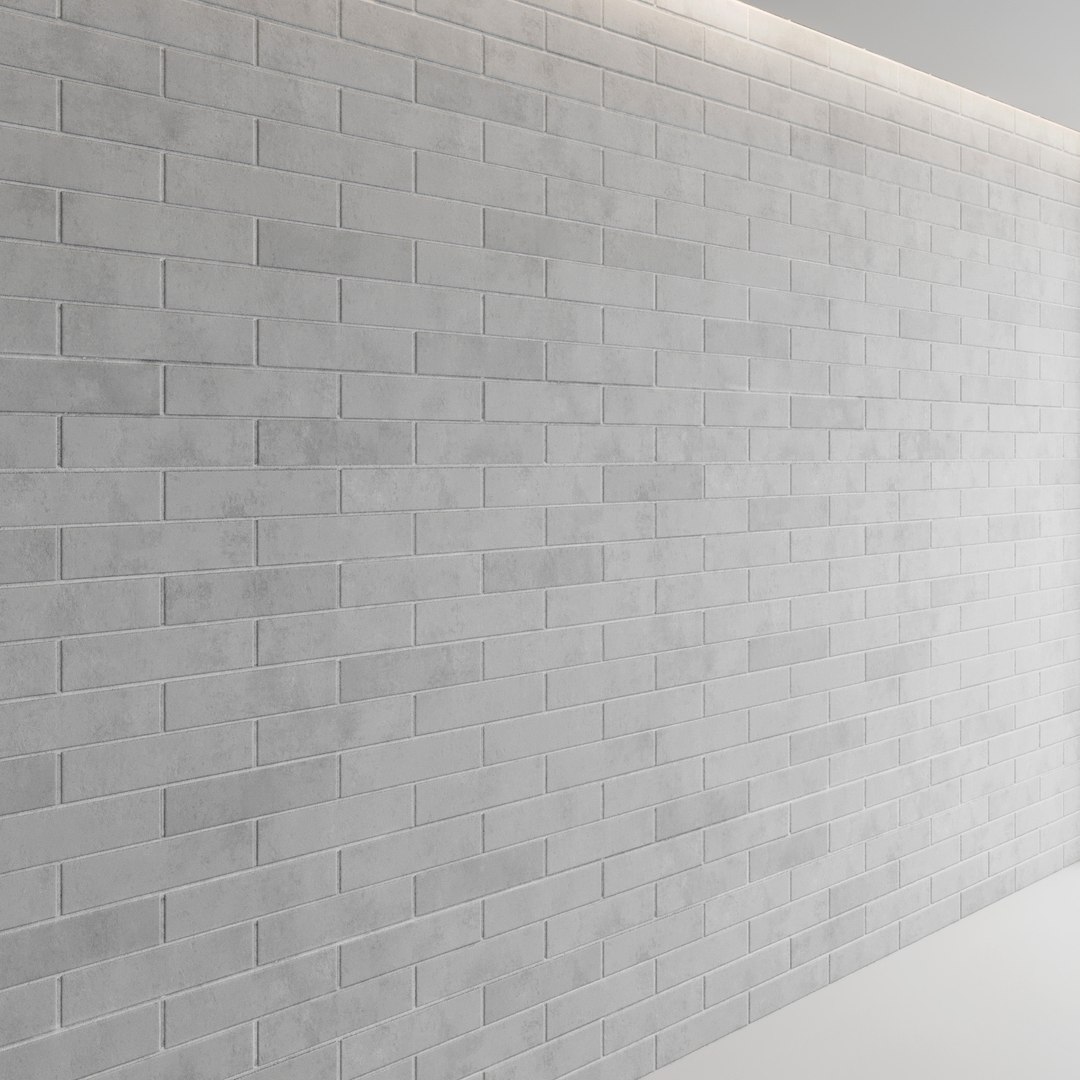 Block Wall Set 03 3D Model - TurboSquid 1734473