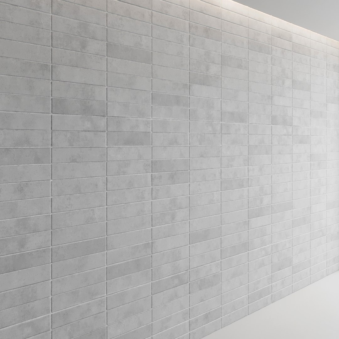 Block Wall Set 03 3D Model - TurboSquid 1734473