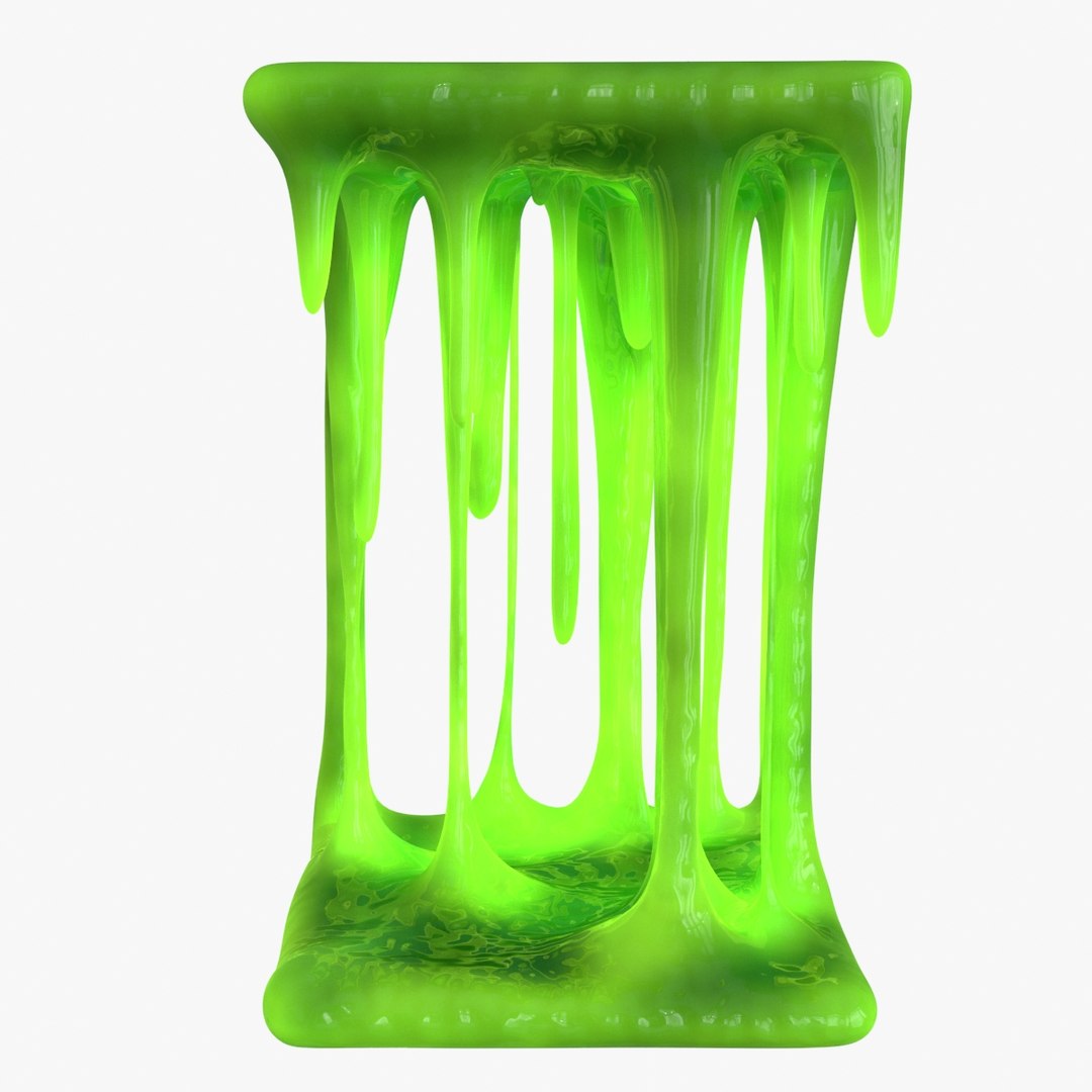 3D Green Slime V7 Model - TurboSquid 2184807