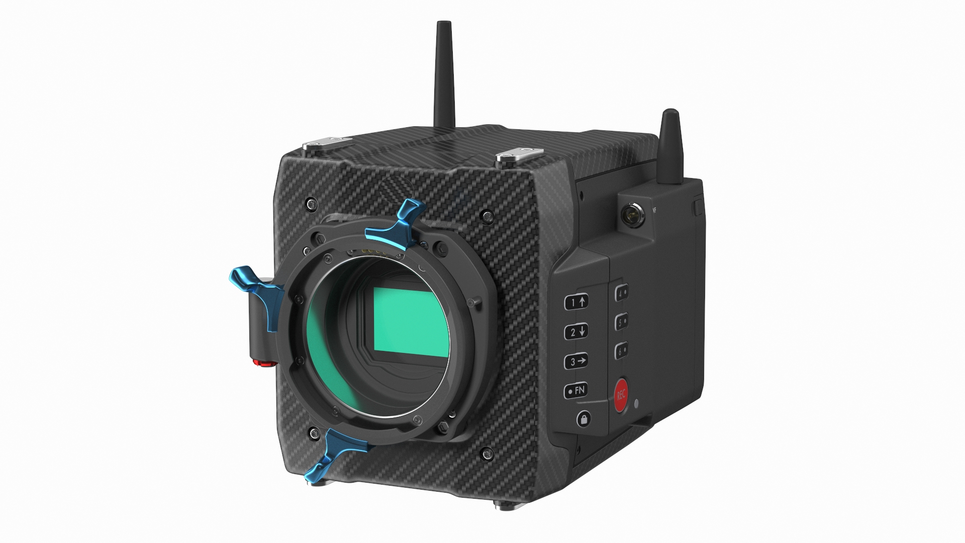 Digital Cinema Camera Body 3D Model - TurboSquid 1896723