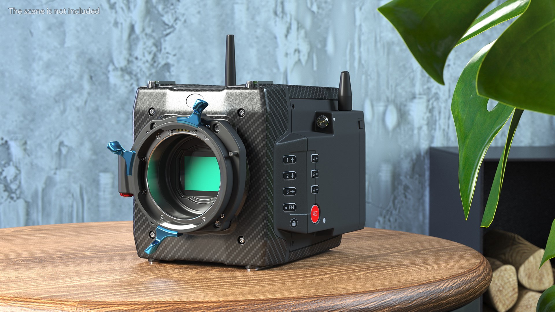 Digital Cinema Camera Body 3D Model - TurboSquid 1896723