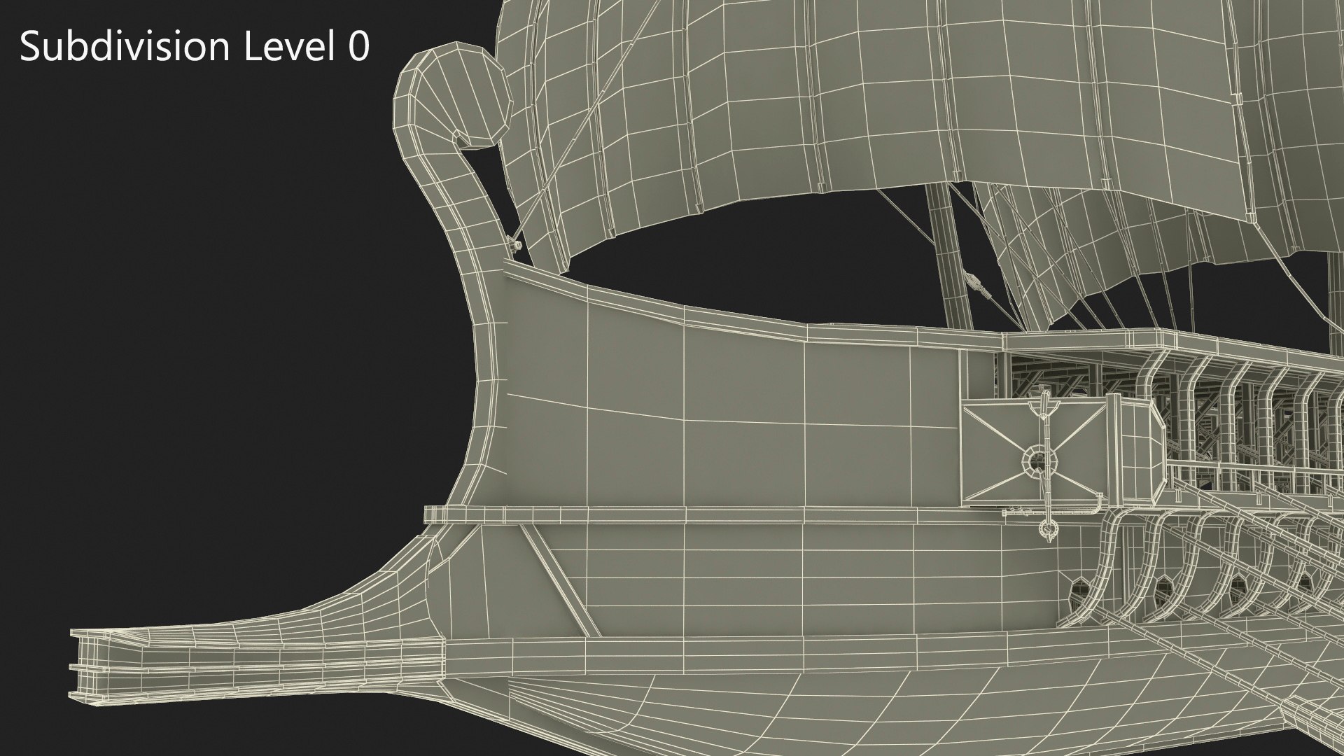 3D Roman Imperial War Galley Model - TurboSquid 2418833