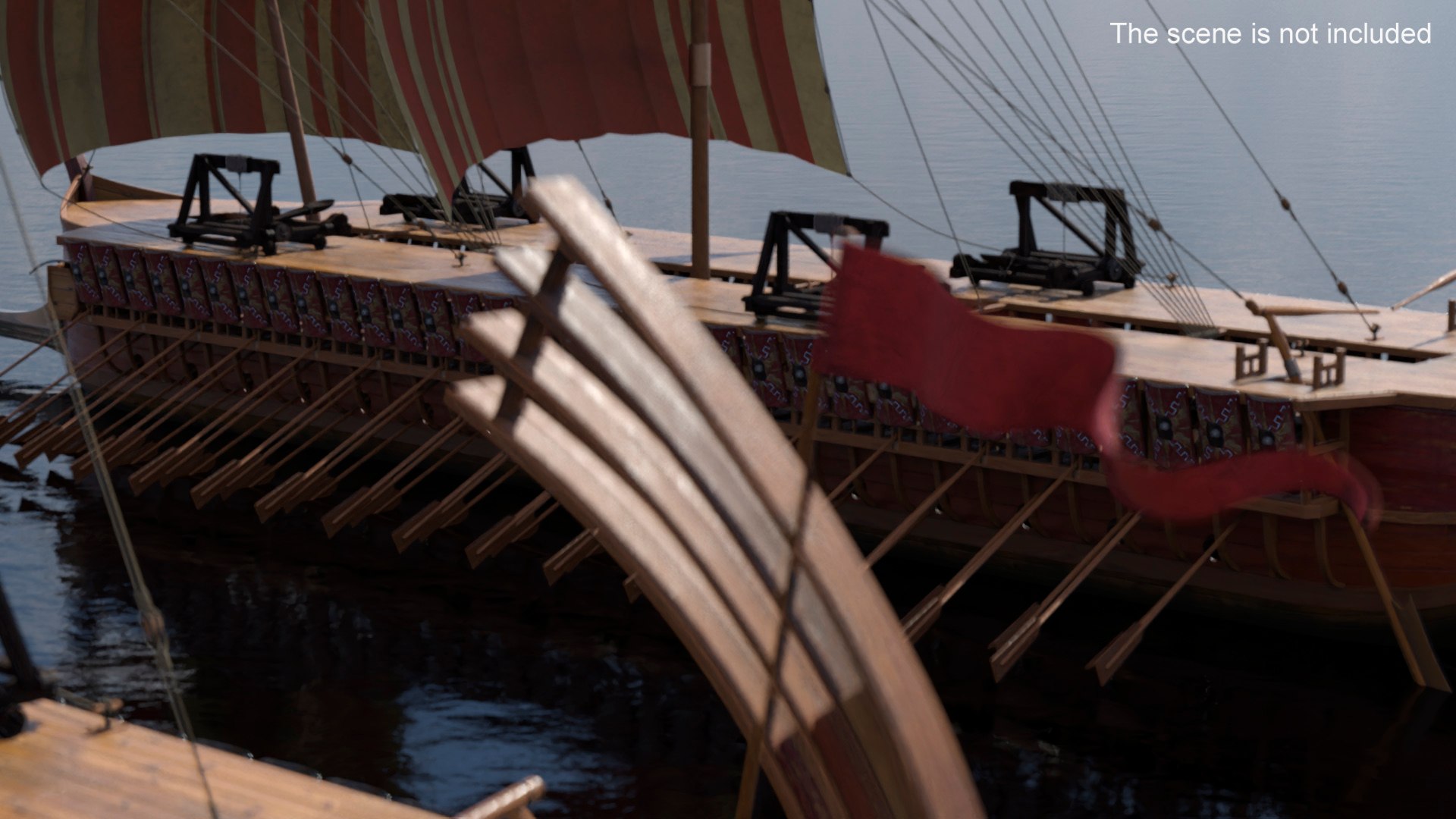 3D Roman Imperial War Galley Model - TurboSquid 2418833
