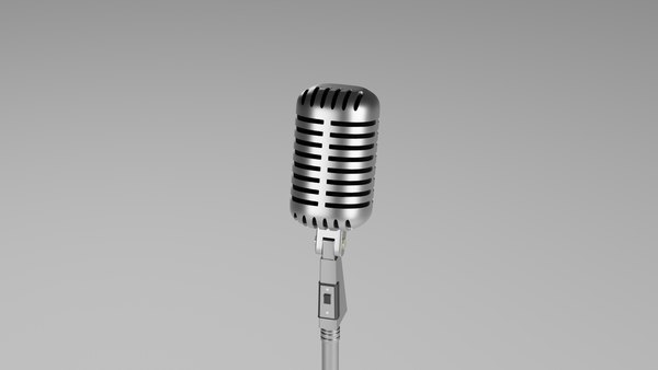 3D model microphone mic - TurboSquid 1692633