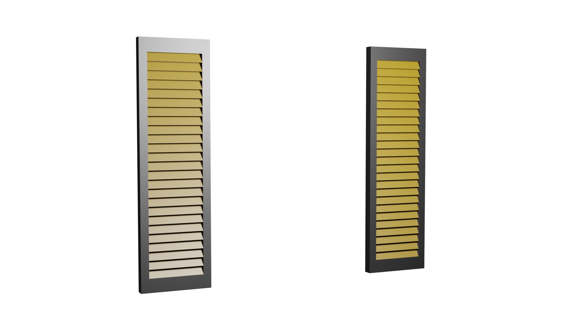 Window And Shutters Set 3D - TurboSquid 2008982