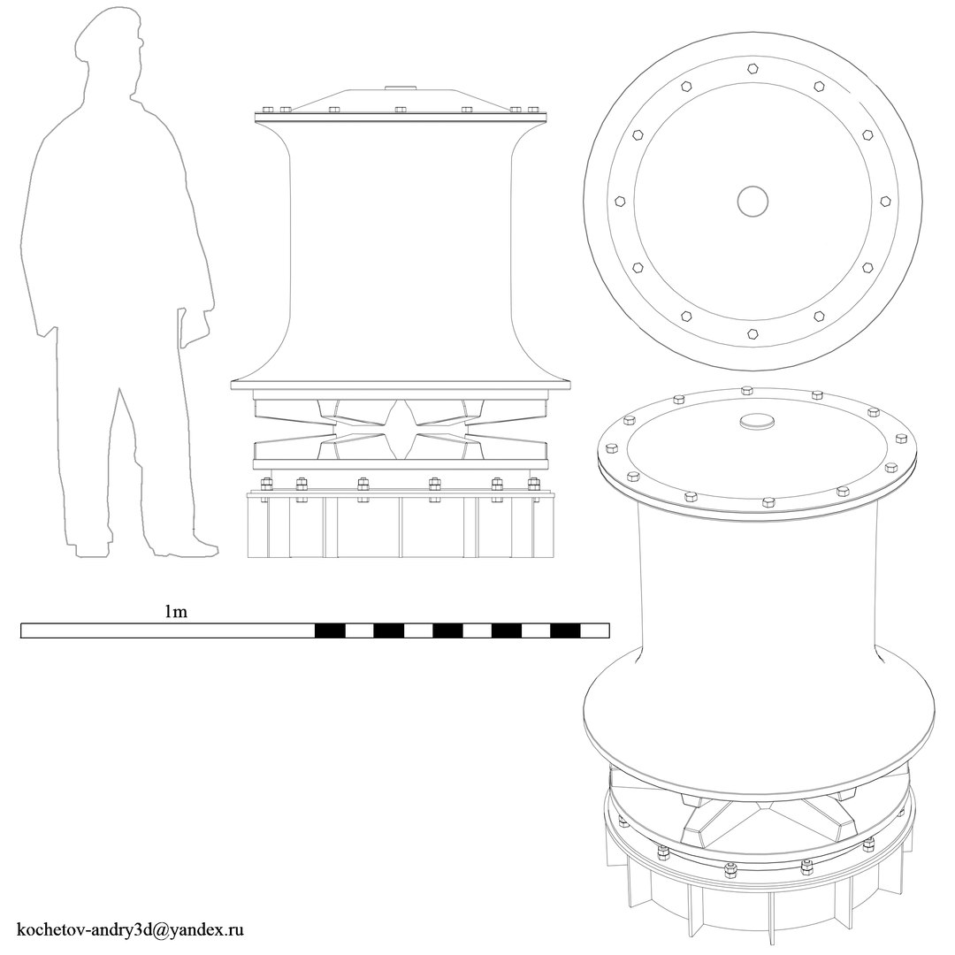 3D Capstan E - TurboSquid 1361249
