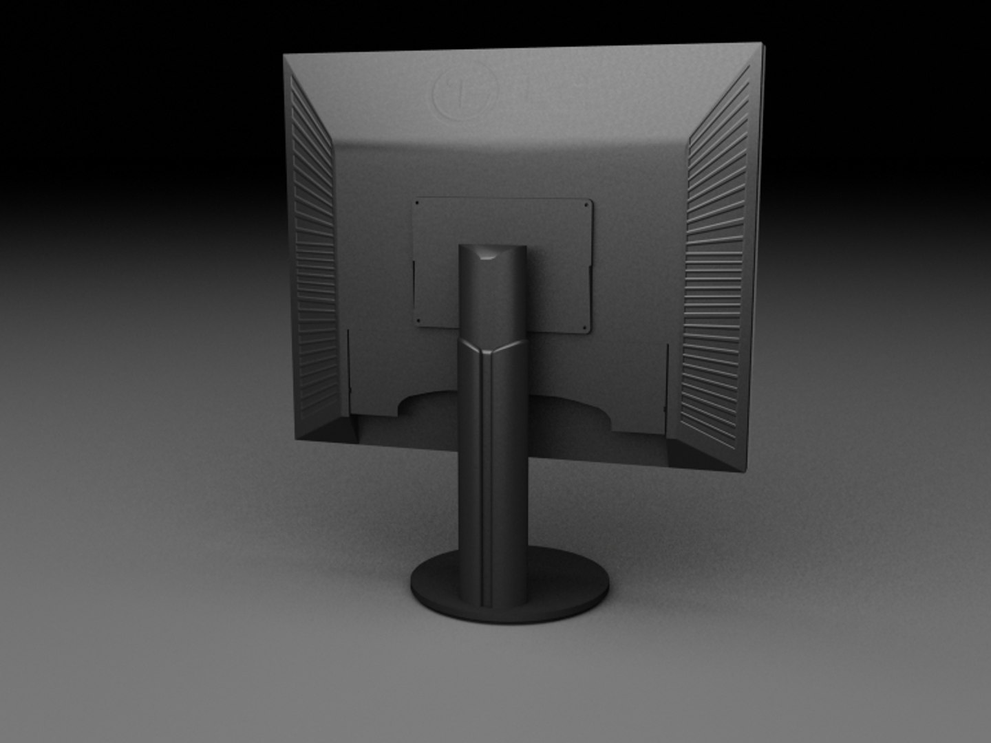 3d Model Lg Flatron Lcd Monitor