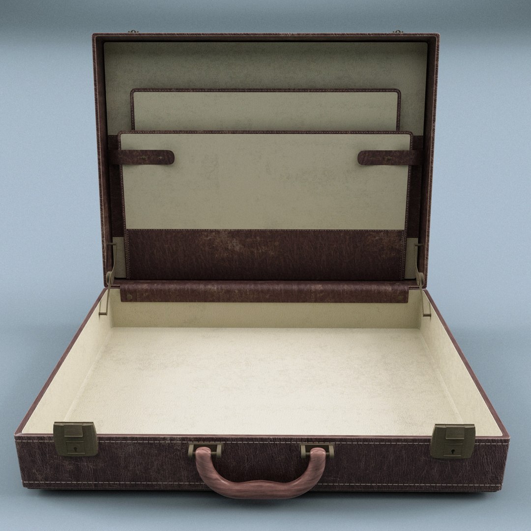 3d Suitcase V3 Model