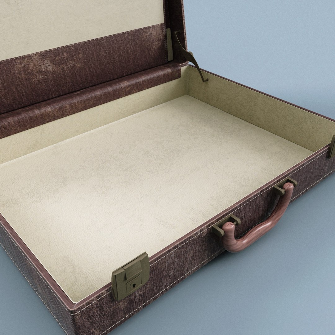 3d Suitcase V3 Model