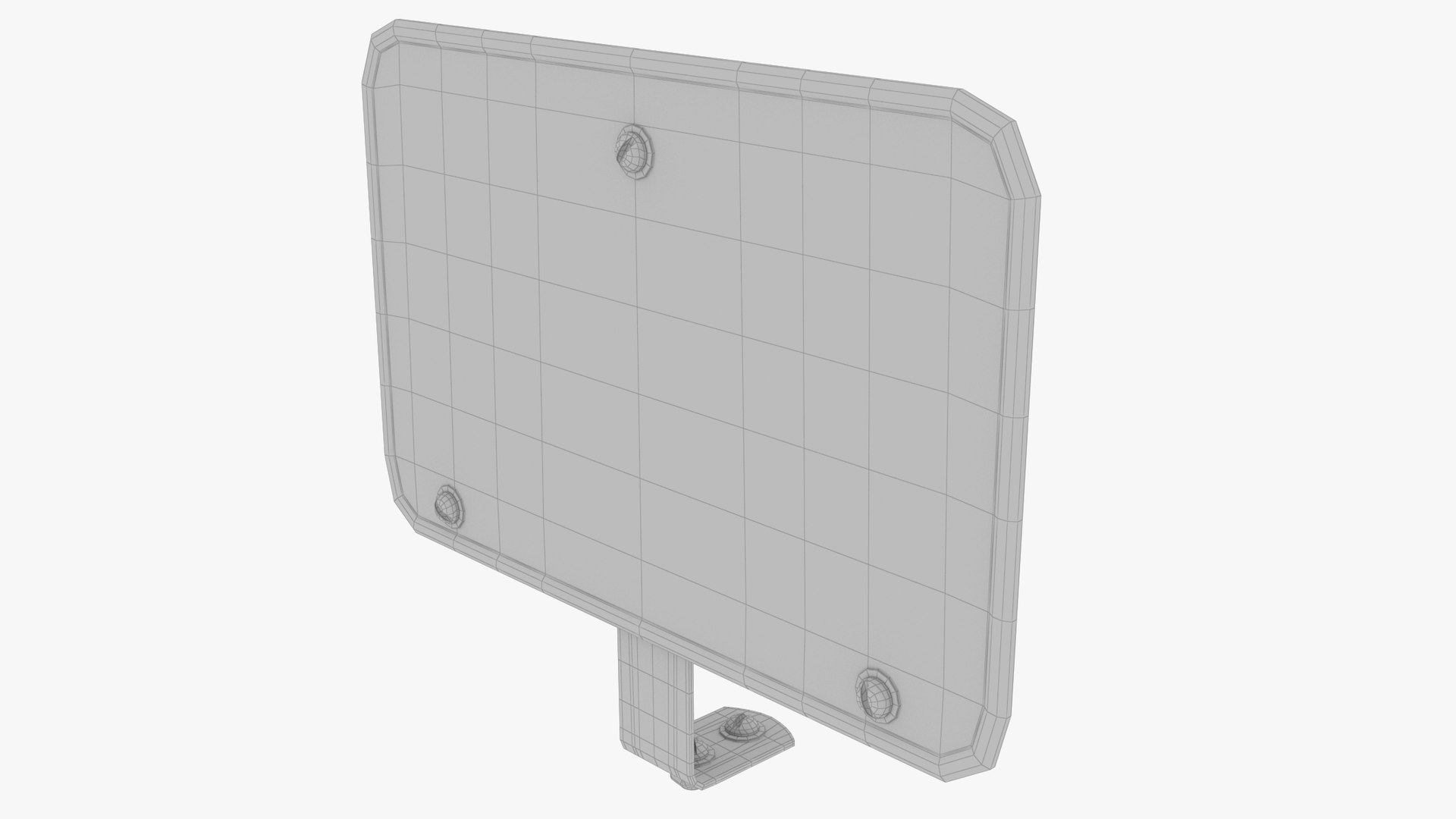 3D Retro Car License Plate V3 - TurboSquid 2063987