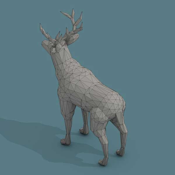 3D Low Poly Art Animals Isometric Icon Pack 06 Low-poly - TurboSquid ...