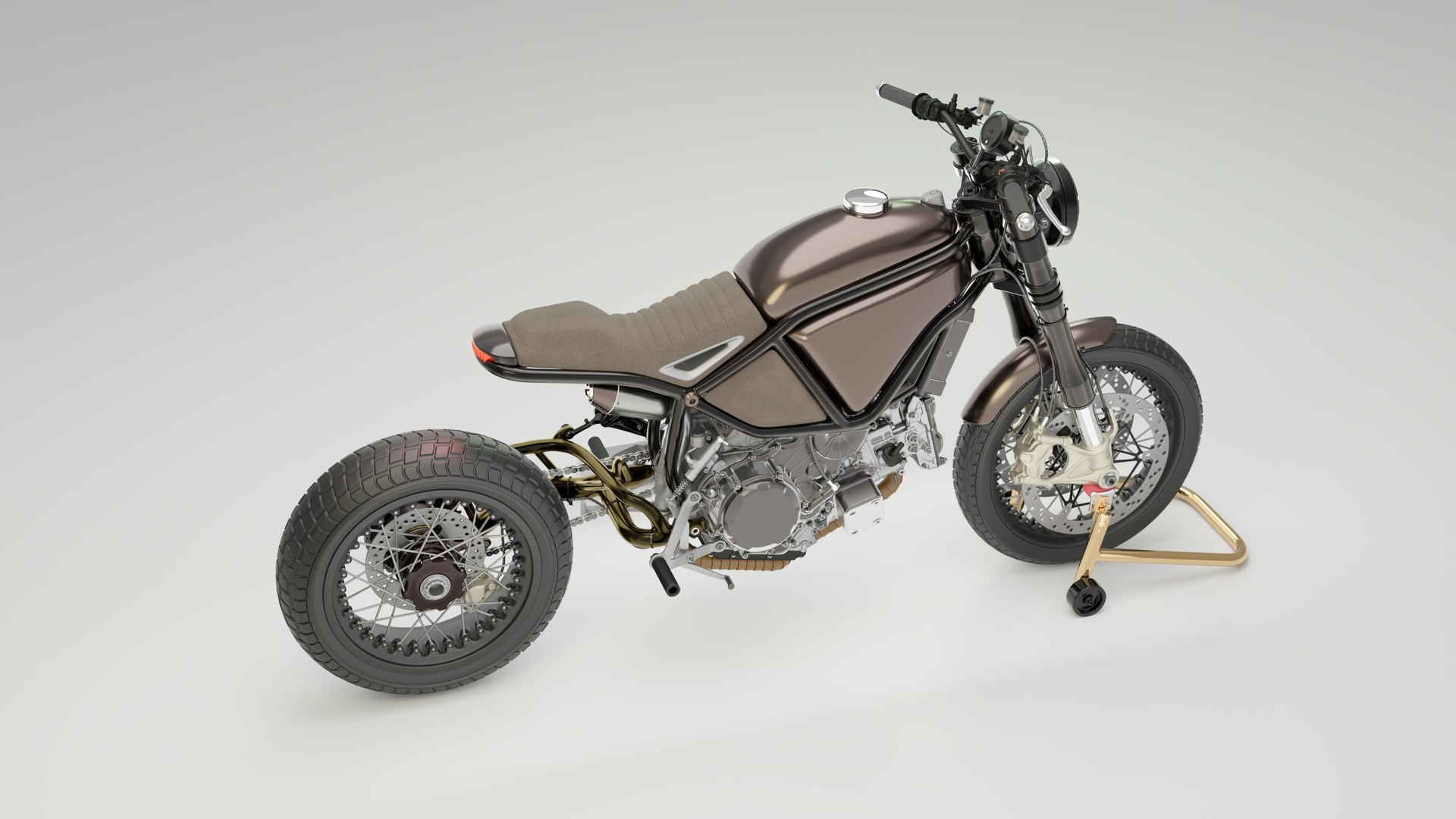 Custom Master Motorcycle 3D - TurboSquid 2095811