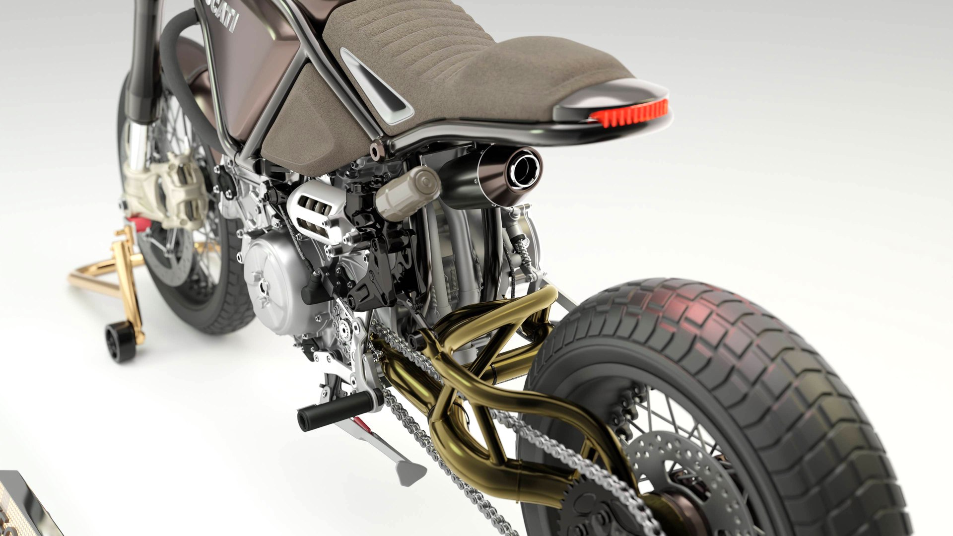 Custom Master Motorcycle 3D - TurboSquid 2095811