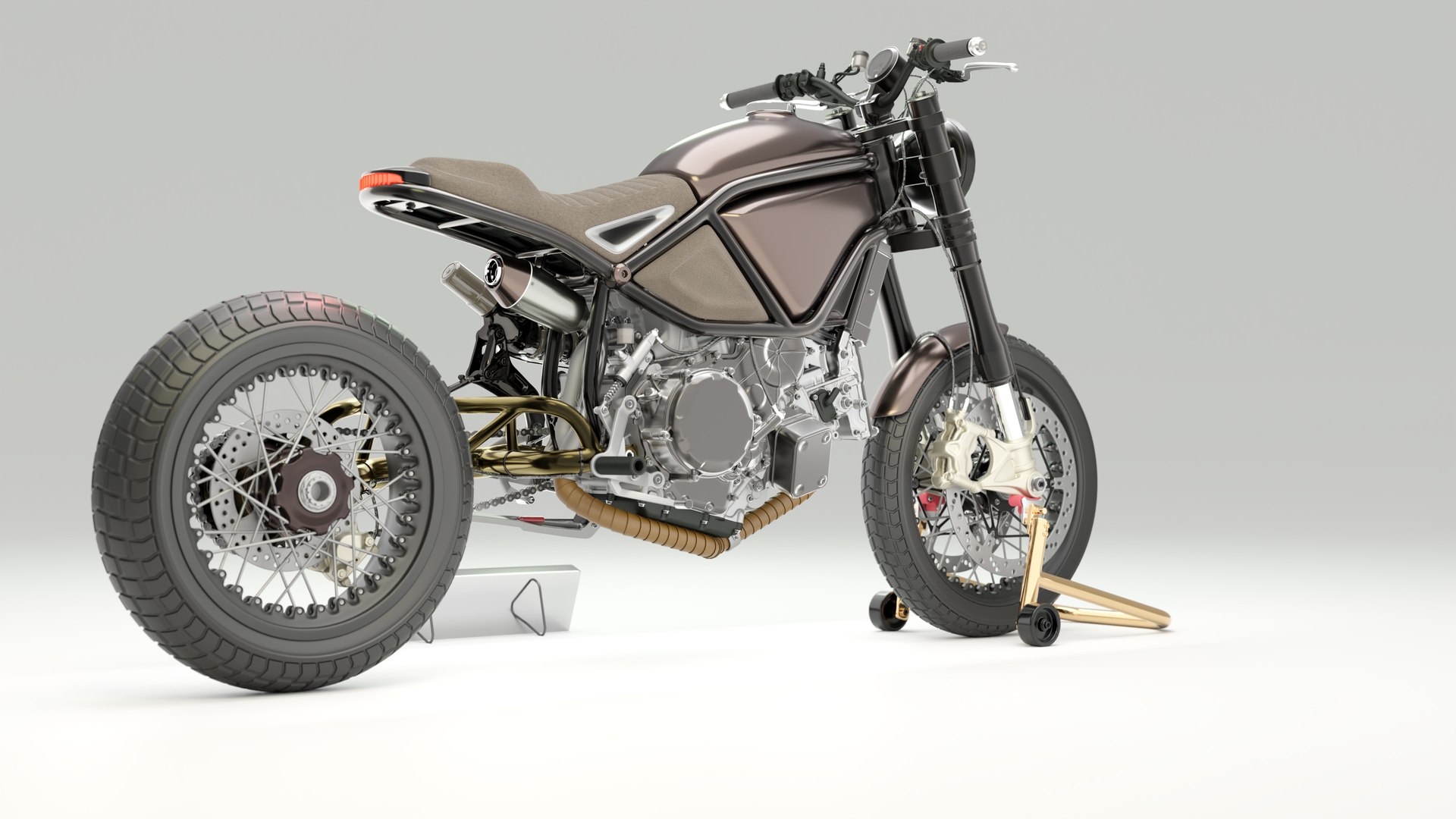 Custom Master Motorcycle 3D - TurboSquid 2095811