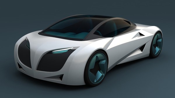 Ev sportcar 3D model - TurboSquid 1713942