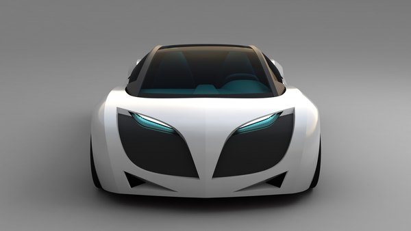 Ev sportcar 3D model - TurboSquid 1713942
