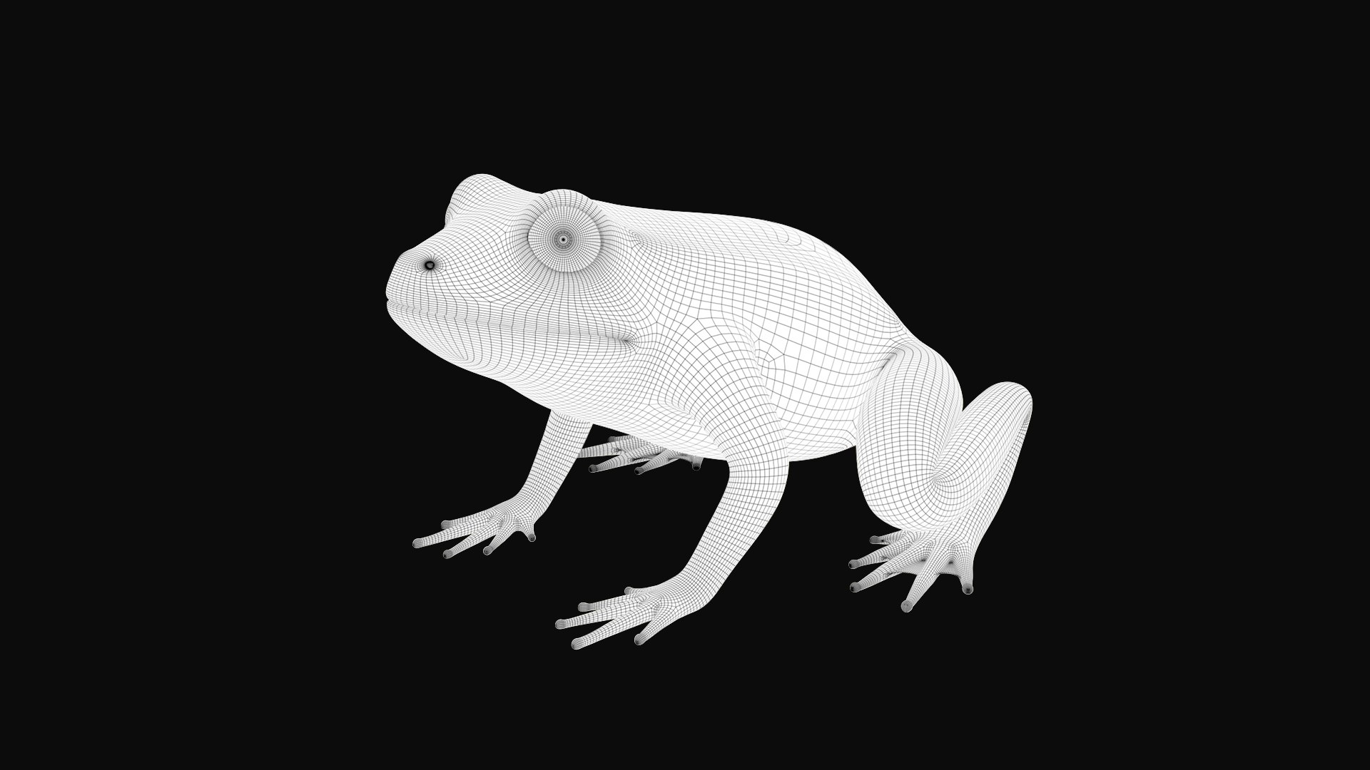 3D Model Frog Animated Facial Blend Shapes - TurboSquid 2280184