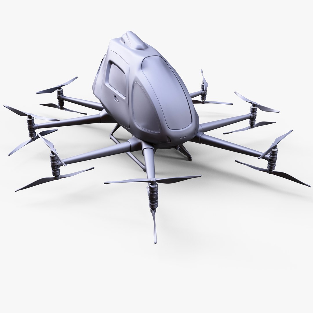 modelo 3d Coche teledirigido Ehang - TurboSquid 2188910