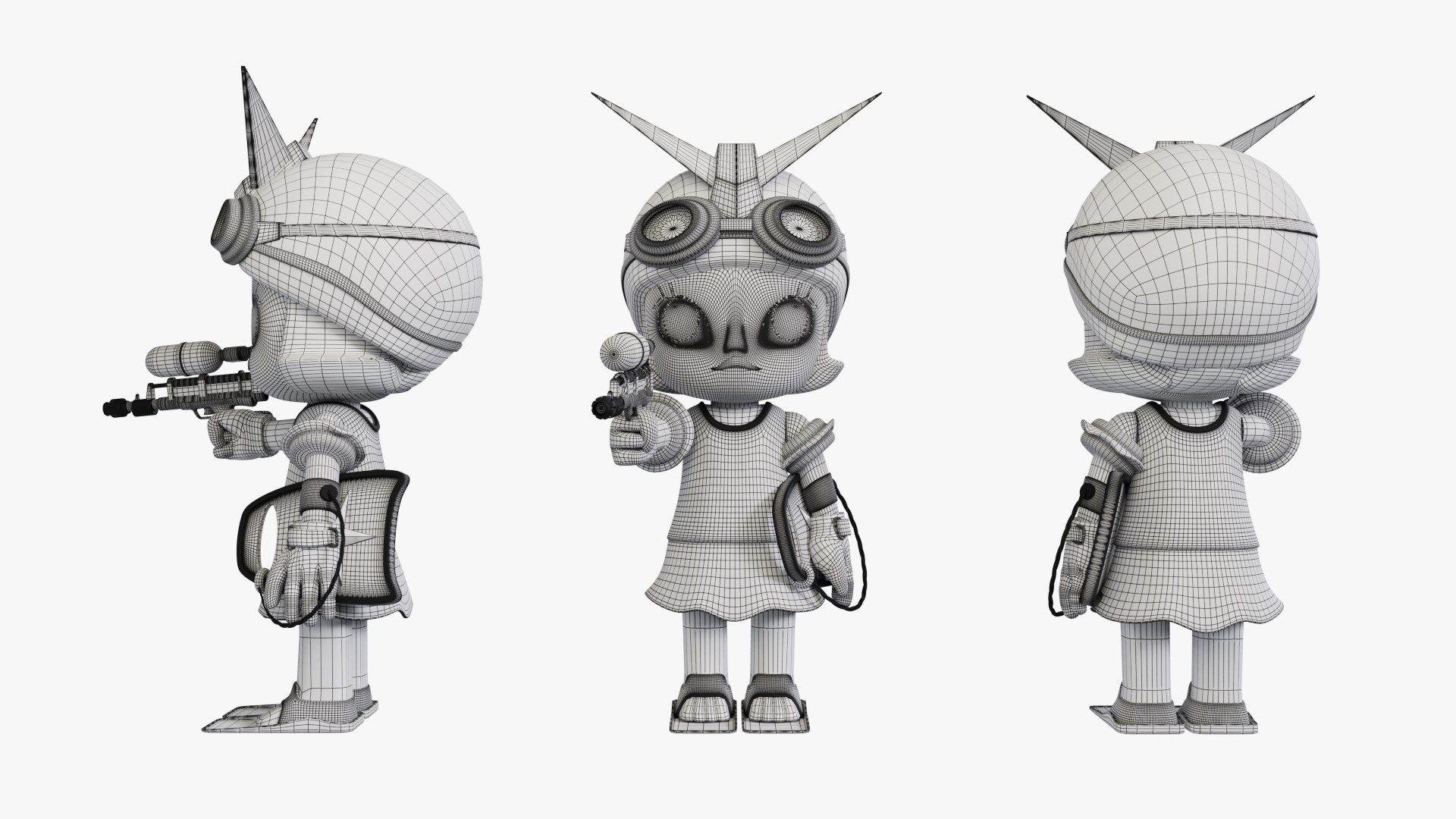 Pop Mart Figure 01 Model - TurboSquid 2047665