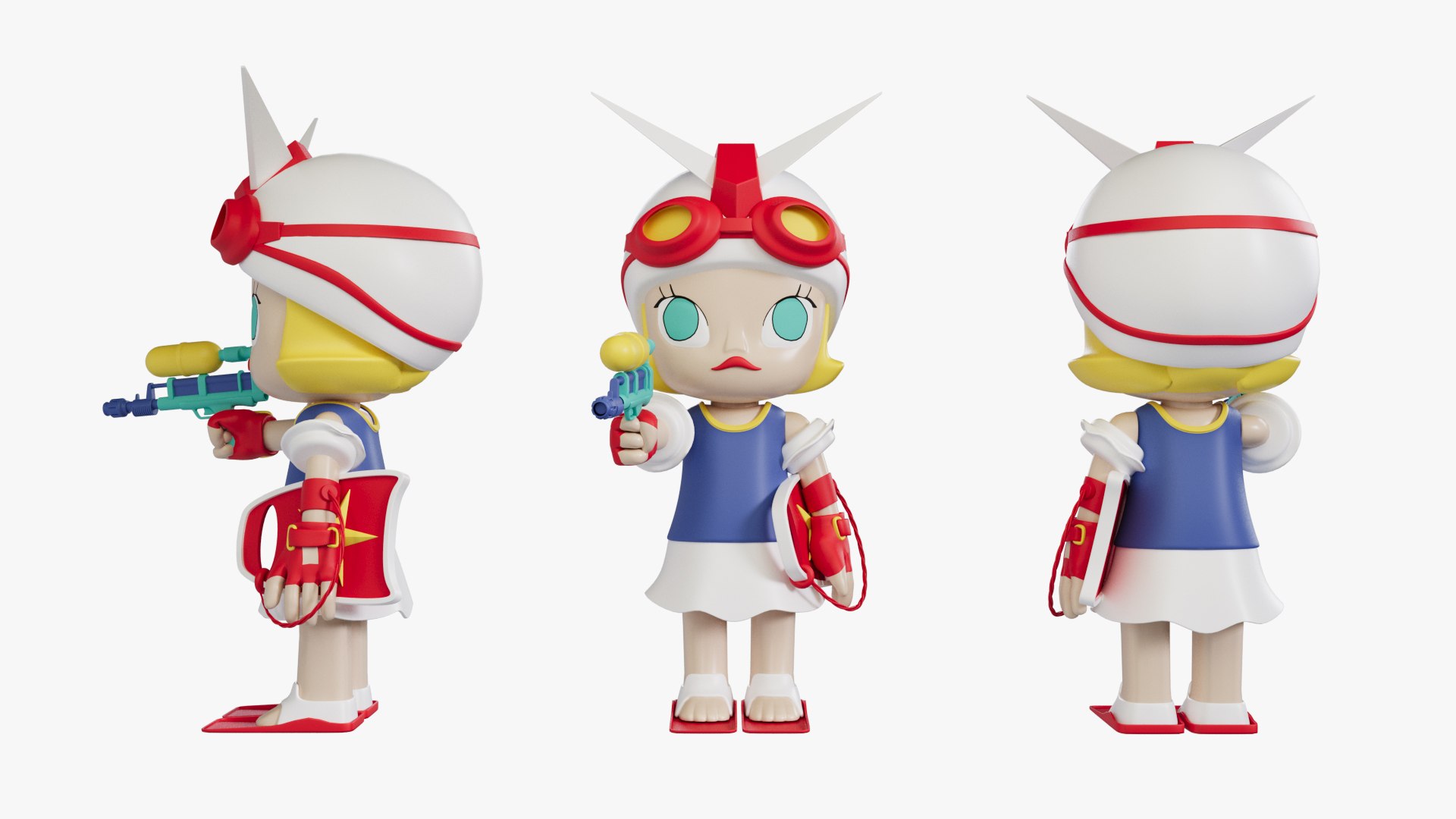 Pop Mart Figure 01 Model - TurboSquid 2047665